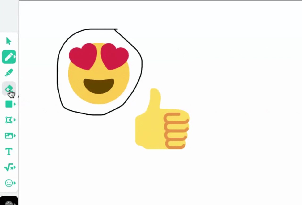 How do I use the Eraser tool? How do I delete shapes?