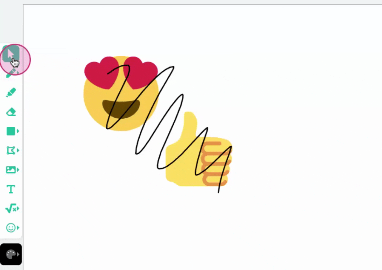 How do I use the Eraser tool? How do I delete shapes?