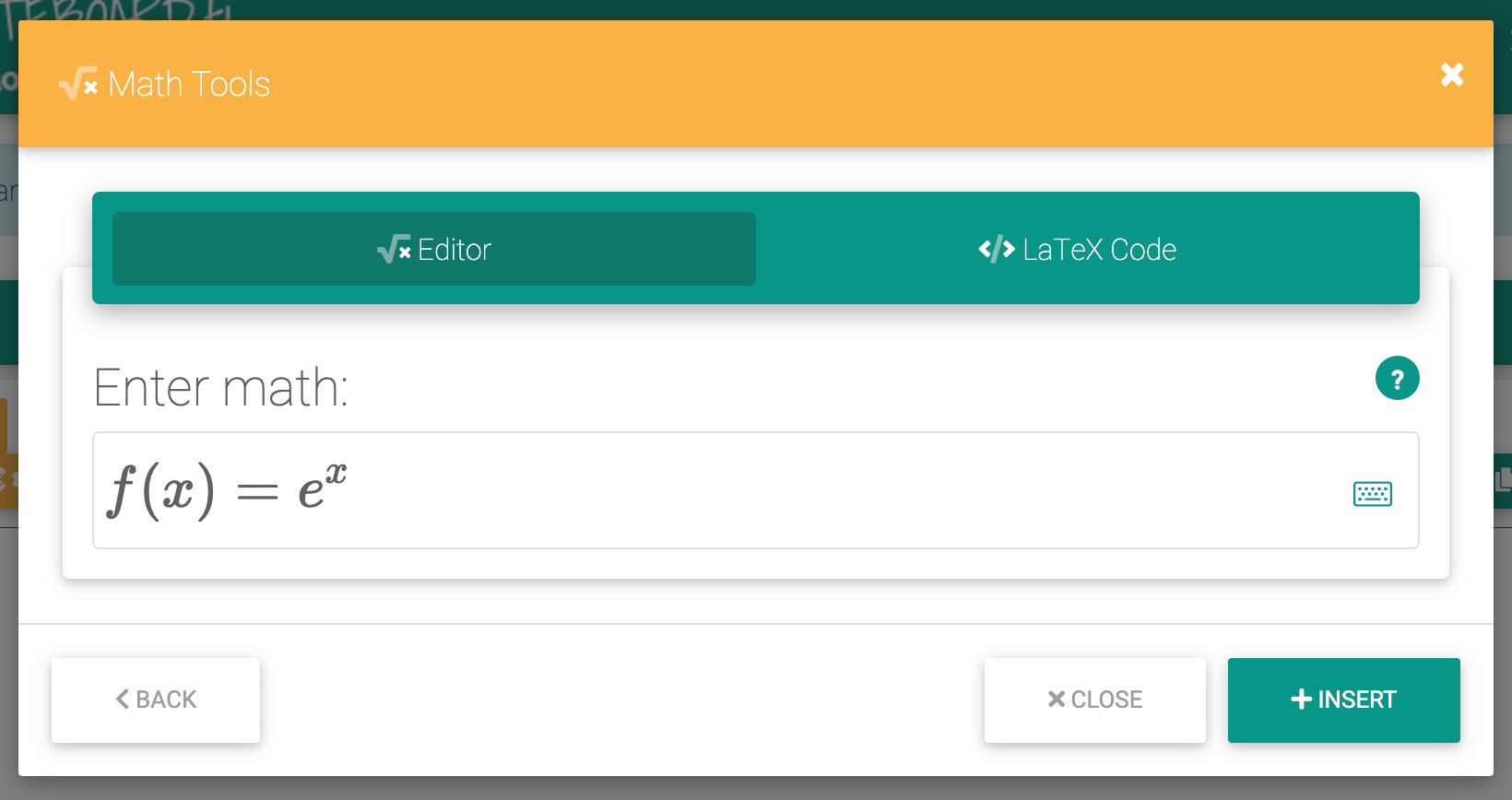 How do I use the Math Tools?